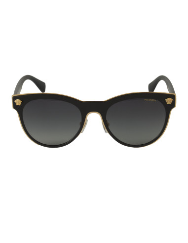 Versace VE2198 1002/T3 Round Negro Gris degradado Polarizado