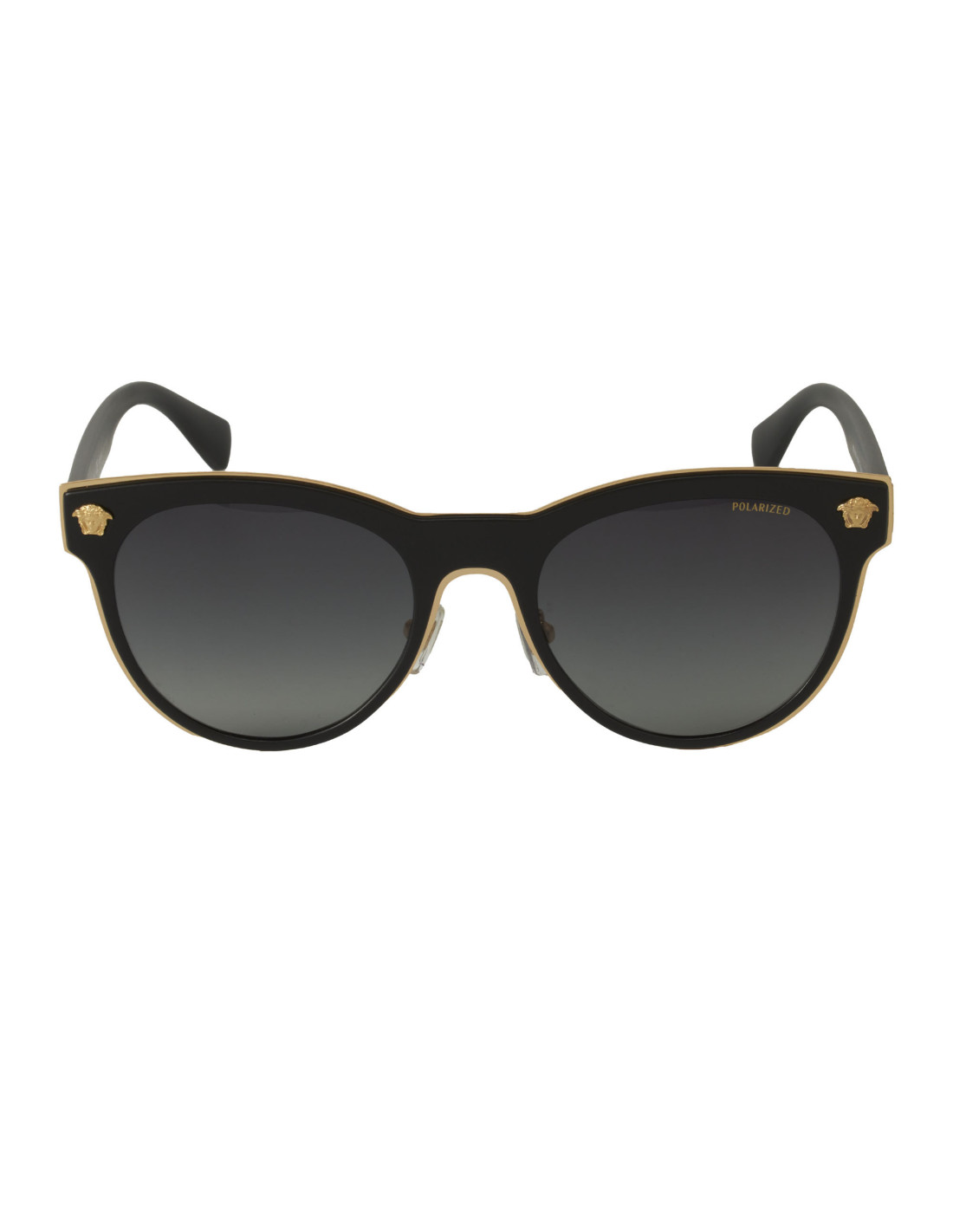 Versace VE2198 1002/T3 Round Negro Gris degradado Polarizado