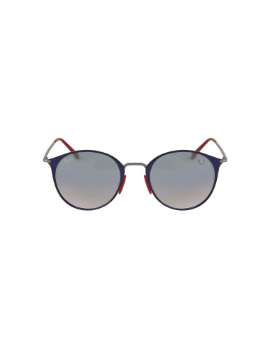 Ray Ban Rb3602m F0243f Round Scuderia Ferrari Azul Degradado | Sunn...