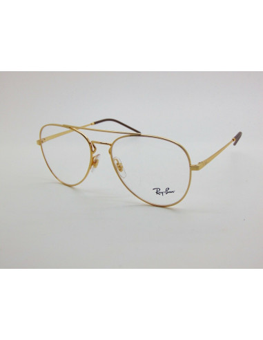 Ray Ban Oftalmico RB6413 2500 New Aviator Gota Dorado Clasico | Sun...